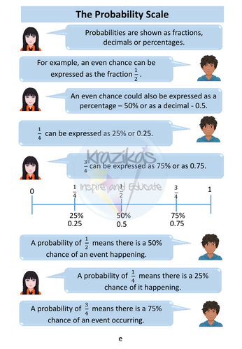 Probability Workbook - Level 1 Functional Skills Maths | Teaching Resources