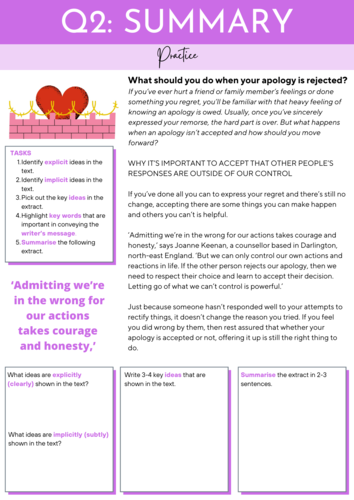 English Language Paper 2 Exam Revision Booklet (AQA) | Teaching Resources English Language Paper 2 Exam Revision Booklet (AQA) | Teaching Resources