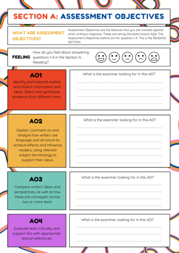 English Language Paper 2 Exam Revision Booklet (AQA) | Teaching Resources English Language Paper 2 Exam Revision Booklet (AQA) | Teaching Resources