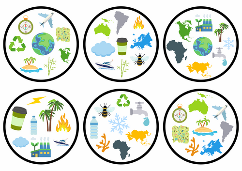 Earth as an Island - Match 'em cards | Teaching Resources