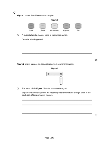 Magnets and magnetic fields | Teaching Resources