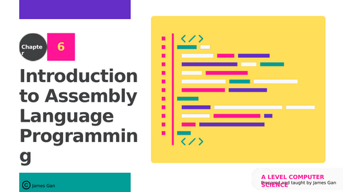 AS Level Computer Science 9618 (2024-2026) - C6: Introduction to Assembly Language Programming ...