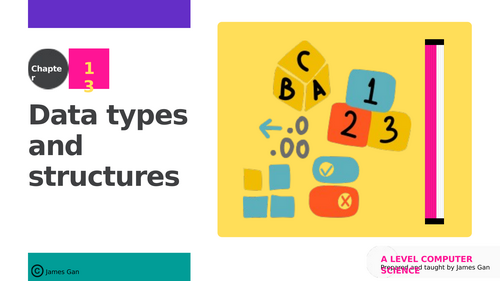 AS & A Level Computer Science 9618 (2024-2026) - C13:Data Types and ...