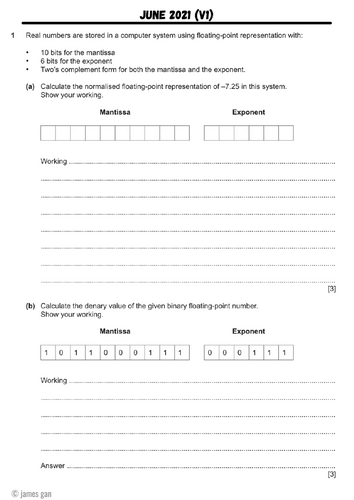 AS & A Level Computer Science 9618 (2024-2026) - C16: Advanced Data Representation | Teaching ...