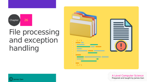 AS & A Level Computer Science 9618 (2024-2026) - C26: File processing ...