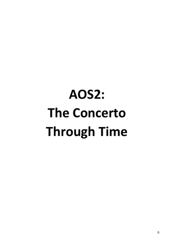 OCR GCSE Music AOS3 Rhythms of the World Booklet | Teaching Resources