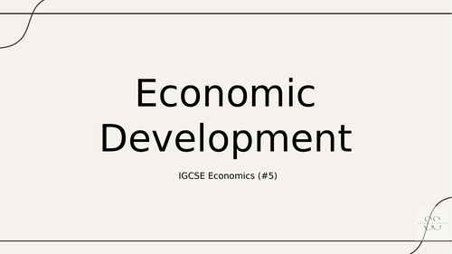 IGCSE Economics (0455) Chapter 5 Teaching Slides | Teaching Resources IGCSE Economics (0455) Chapter 5 Teaching Slides | Teaching Resources
