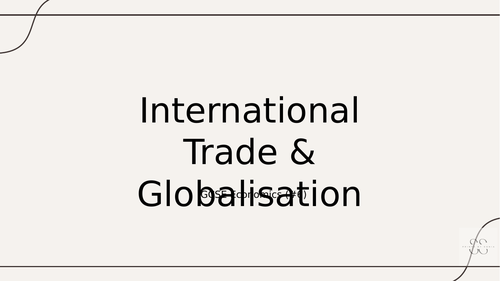 IGCSE Economics (0455) Chapter 6 Teaching Slides | Teaching Resources IGCSE Economics (0455) Chapter 6 Teaching Slides | Teaching Resources