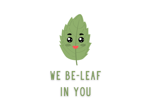 Praise Postcard - We Be-leaf In You | Teaching Resources