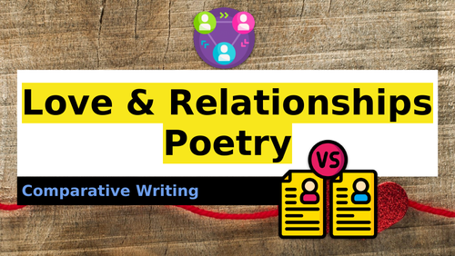 KS3 Love & Relationships Poetry | Teaching Resources
