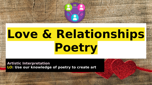 KS3 Love & Relationships Poetry | Teaching Resources