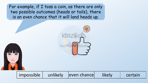 Probability Powerpoint Lesson - Level 1 Functional Skills Maths ...