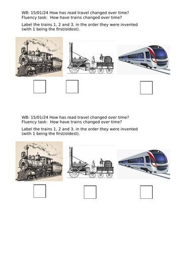 History of cars transport KS1 Yr2 PPT | Teaching Resources