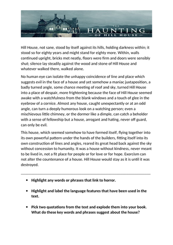 GCSE English Language: Analysing Language / Explorations in Creative ...