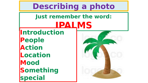 GCSE Spanish photo card mat | Teaching Resources