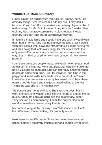 Wonder Lessons R J Palacio Language | Teaching Resources