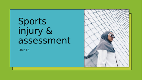 Unit 15 - Sports injury management - Learning aim A | Teaching Resources