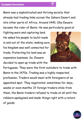 KS2 Kingdom of Benin - Outstanding History Unit - 6 Lessons | Teaching ...