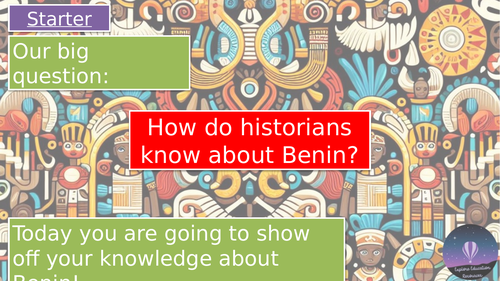 KS2 Kingdom of Benin - Outstanding History Unit - 6 Lessons | Teaching ...