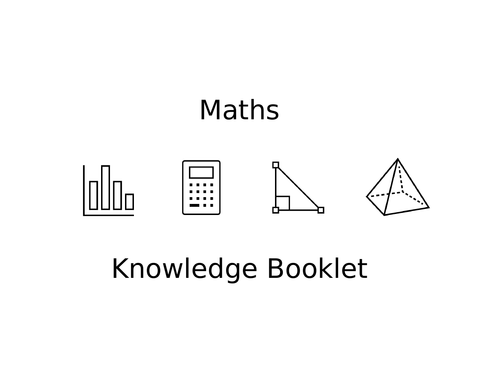 Maths Knowledge/ Revision Booklet - Year 6 | Teaching Resources