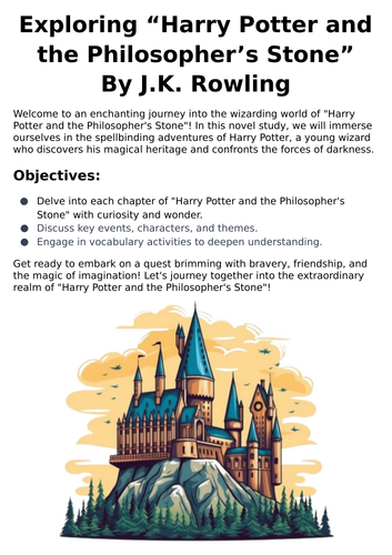 Harry Potter & the Philosopher's Stone AND Chamber of Secrets - Novel ...