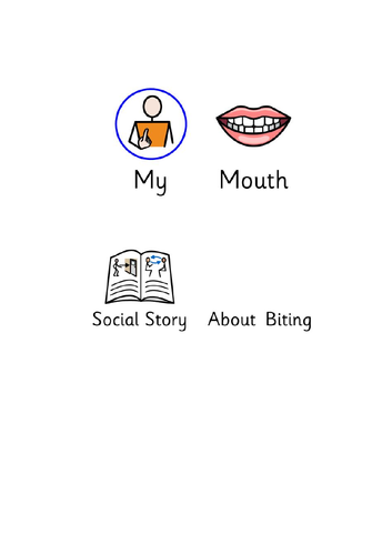 My Mouth Social Stories | Teaching Resources