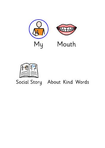 Social Stories - kind hands, feet and words | Teaching Resources