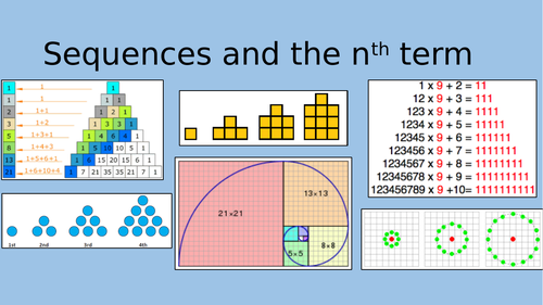 Sequences and the nth term | Teaching Resources