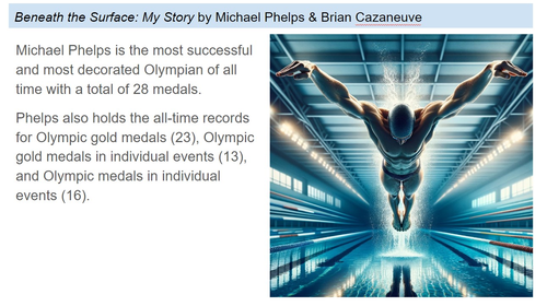 Non-fiction: Reading Biographies - Michael Phelps | Teaching Resources