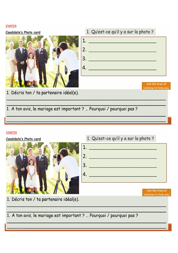 Year 11 French Revision lesson 1 | Teaching Resources