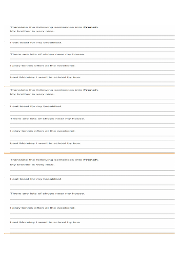 Year 11 French Revision lesson 5 | Teaching Resources