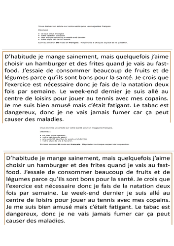 Year 11 French Revision lesson 7 | Teaching Resources