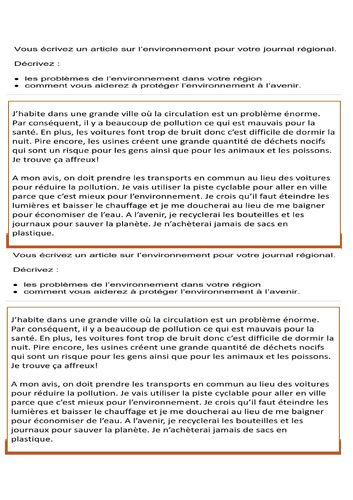 Year 11 French Revision lesson 7 | Teaching Resources
