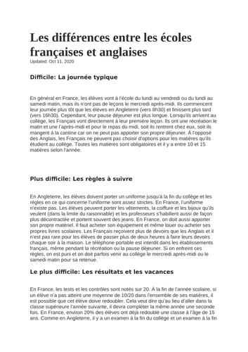 Year 11 French Revision lesson 10 | Teaching Resources