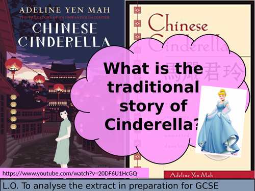 Chinese Cinderella Analysis IGCSE Anthology | Teaching Resources