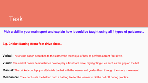 A-Level PE (OCR) Guidance Powerpoint | Teaching Resources A-Level PE (OCR) Guidance Powerpoint | Teaching Resources