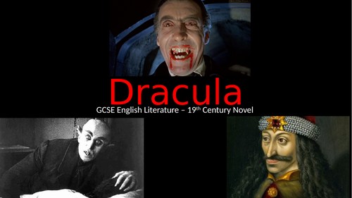 Dracula GCSE lessons and tasks | Teaching Resources
