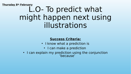 Interview Prediction English Reading Lesson for Y3/4 Class | Teaching ...