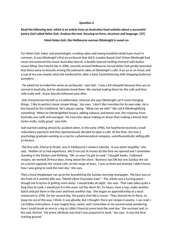 English Language 9093 Paper 1 (3 lessons) | Teaching Resources