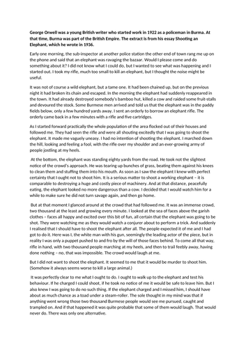 English Language 9093 Paper 1 (3 lessons) | Teaching Resources