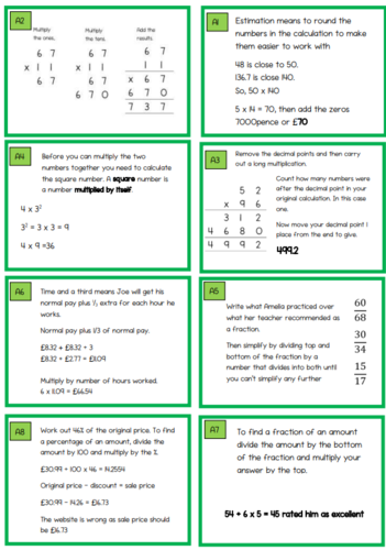 Enhance Revision with Functional Skills Maths Flash Cards: Level2 ...