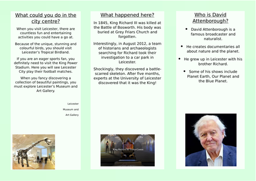 English full unit planning, Year 2 Leaflets - resources, lessons and ...