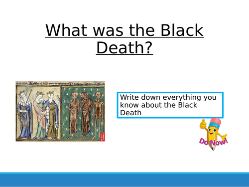 Medieval Medicine - Black Death | Teaching Resources