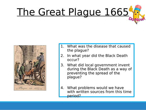 Renaissance Medicine - Great Plague | Teaching Resources