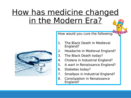 GCSE Medicine in Britain - Modern | Teaching Resources