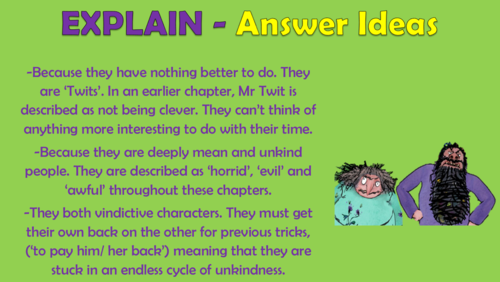 The Twits - Chapters 5 to 8 - 'The Glass Eye' to 'The Funny Walking ...