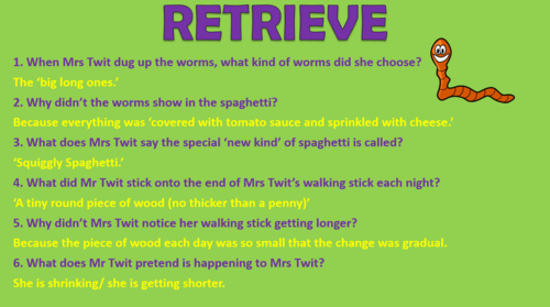 The Twits - Chapters 5 to 8 - 'The Glass Eye' to 'The Funny Walking ...