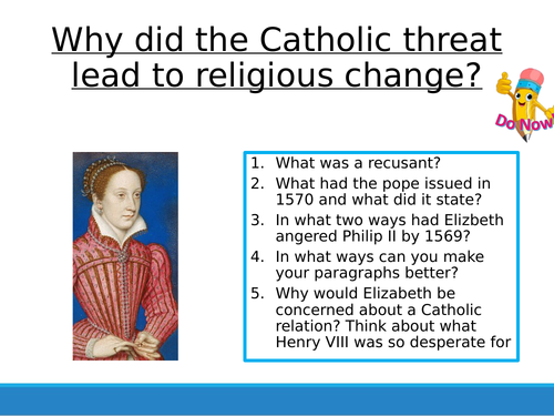 Tudors 14 - Mary, Queen of Scots | Teaching Resources