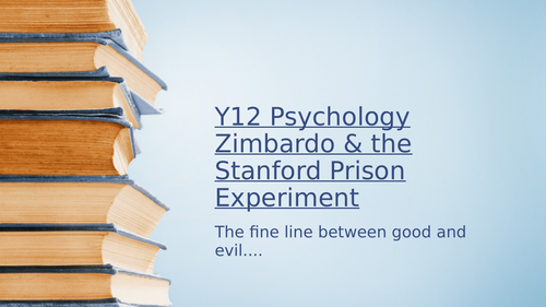 Social Influence Zimbardo Lesson Pack | Teaching Resources