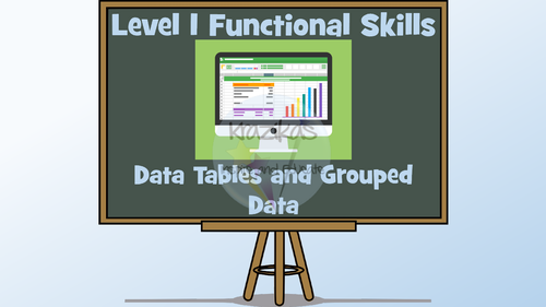 Grouped Data - Statistics - Level 1 Functional Skills Maths | Teaching ...
